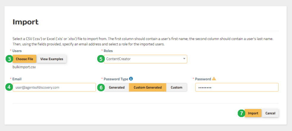 Setting Up New Users - Agents of Discovery